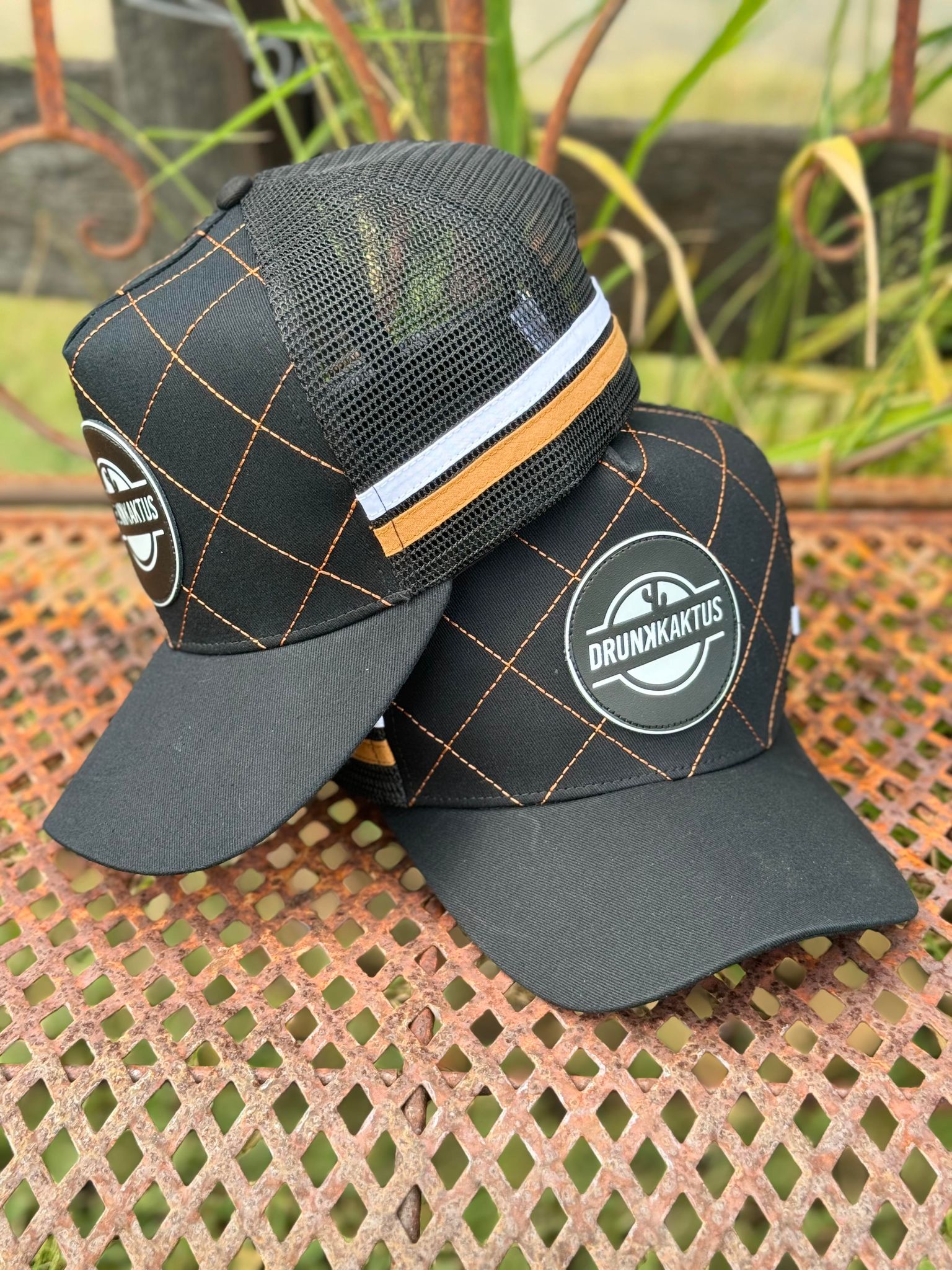 HIGH PROFILE TRUCKER CAP – Drunk Kaktus